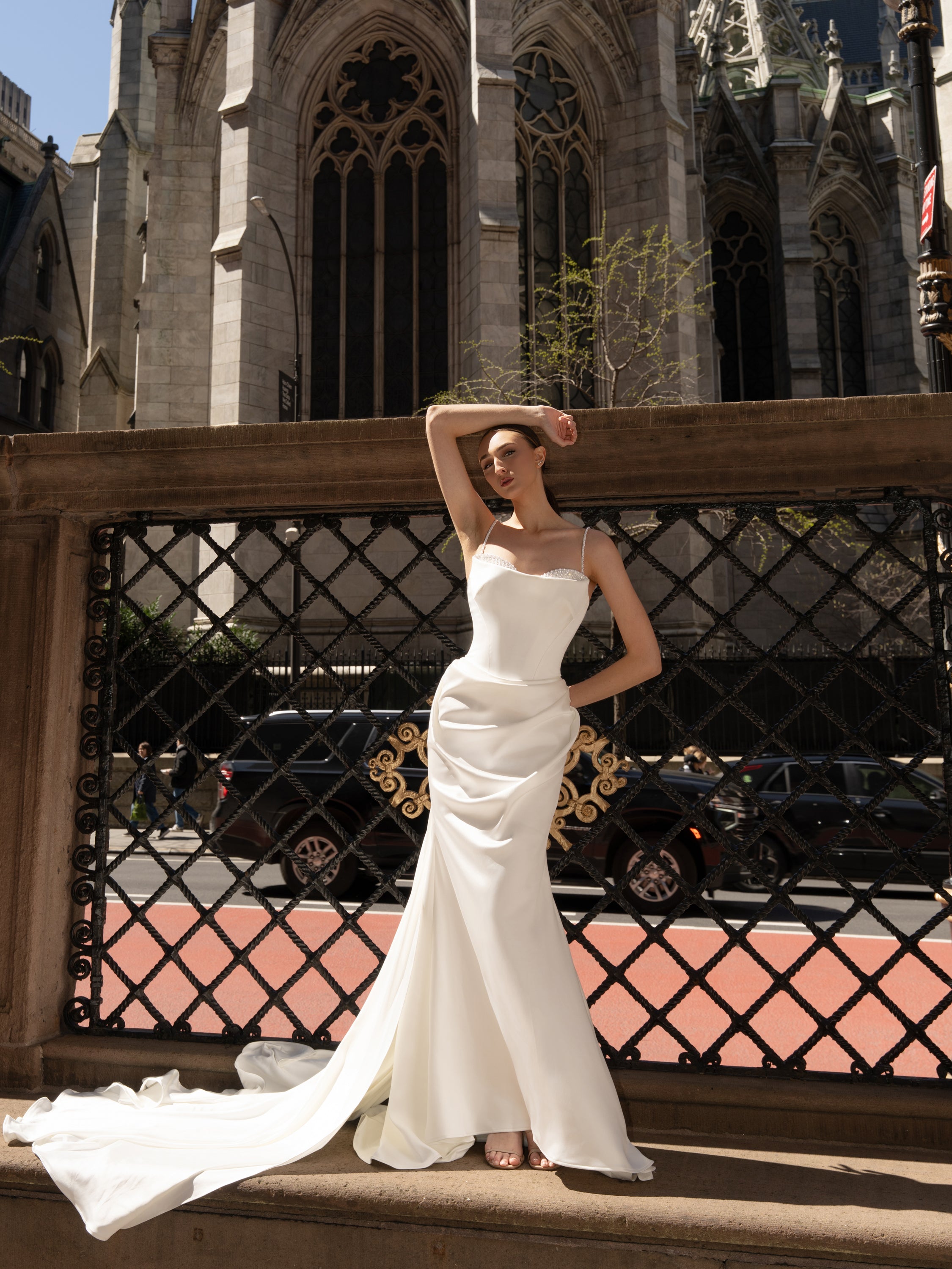 Camil Sculptural Wedding Dress - Handmade Architectural Bridal Gown ...